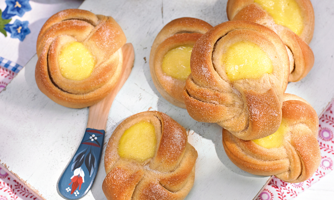 Kardamom kolačići s pudingom od vanilije Recept | Dr. Oetker