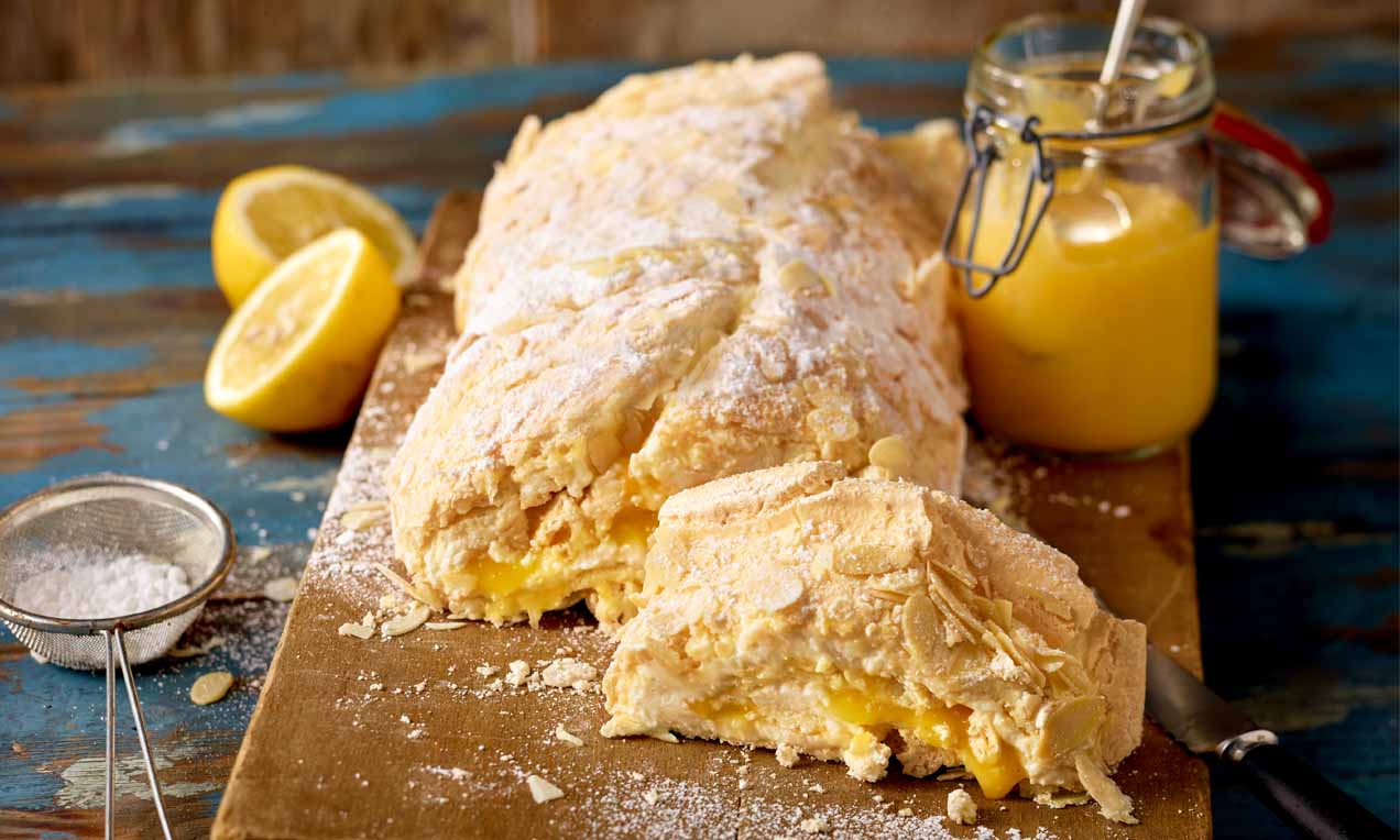 Beze rolada s limunom Recept | Dr. Oetker