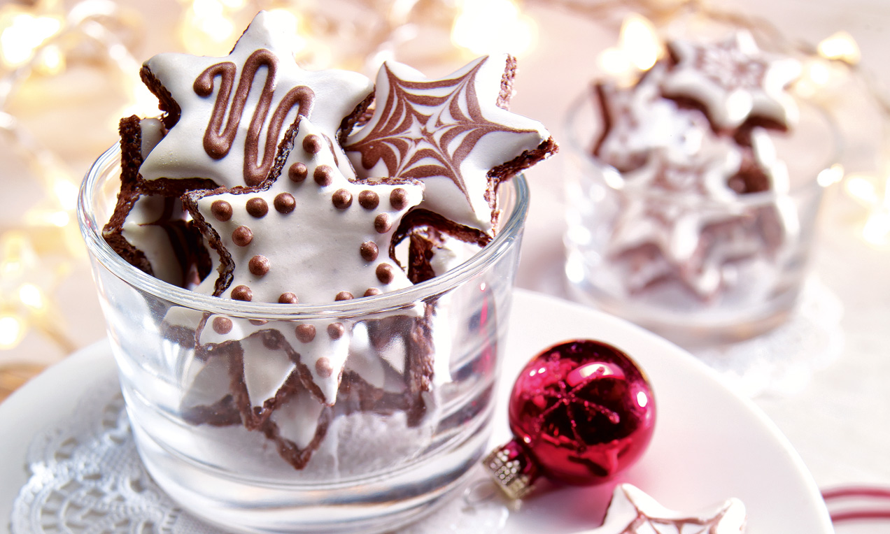 Zvjezdice od badema i kakaa Recept | Dr. Oetker