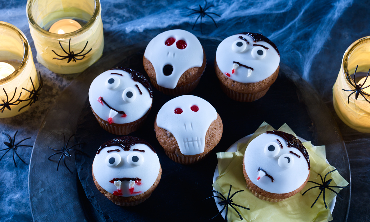 Halloween muffini Recept | Dr. Oetker