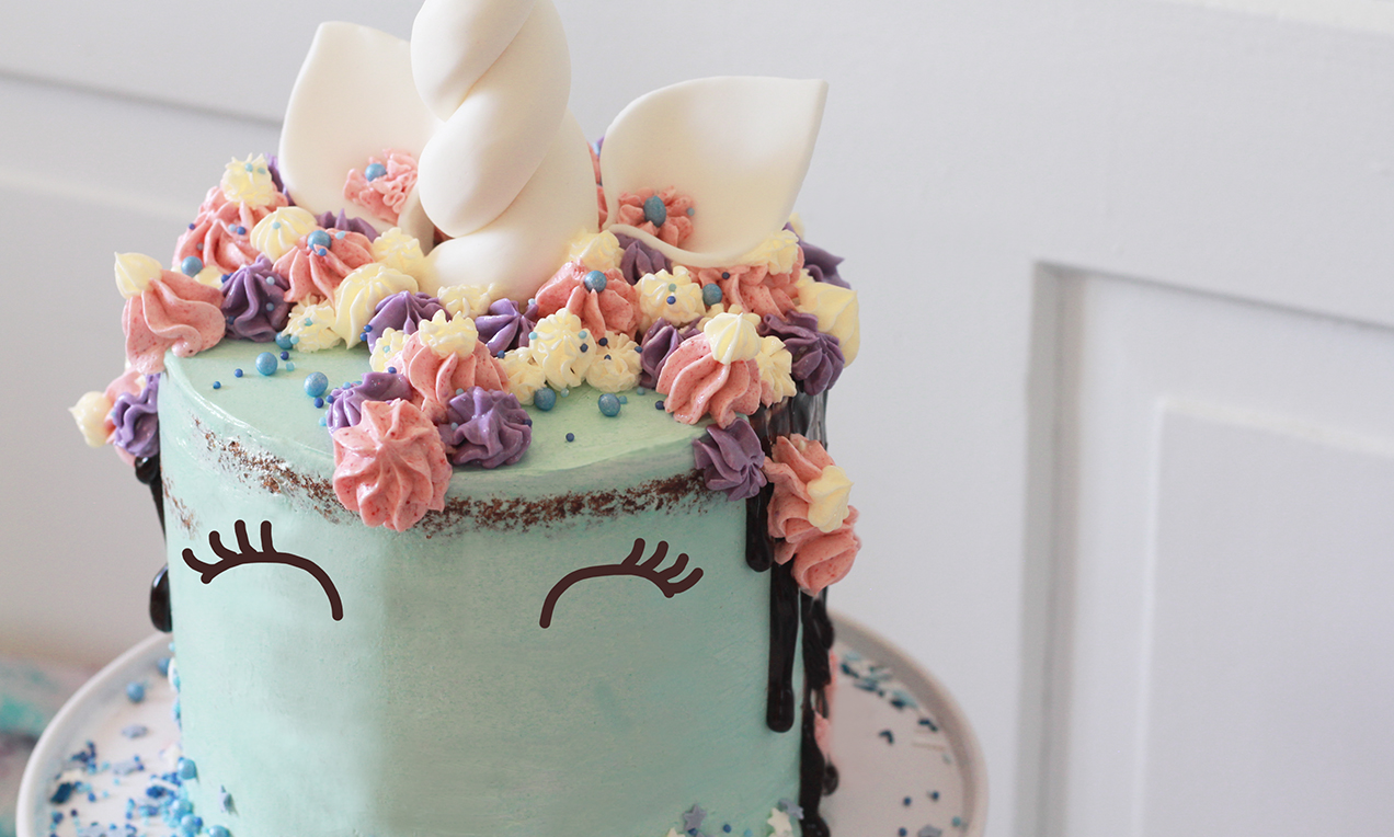 Torta u obliku jednoroga Recept | Dr. Oetker