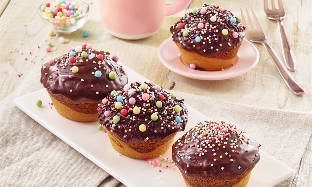 Muffini s lješnjakom i nugatom Recept | Dr. Oetker