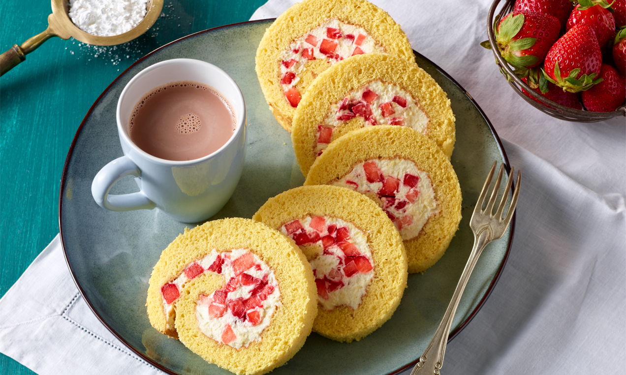 Rolada s jagodama Recept | Dr. Oetker